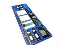 China Flexible Three Button Custom Membrane Switch Panel With Four Contacts Connector for sale
