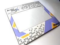 China Adhesive Custom Graphic Overlay With Embossing Dome For Good Tactile for sale
