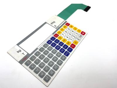 China Conductive Silver Ink Printing Custom Membrane Keypad For WIFI Telecommunication Device for sale