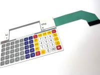 China Conductive Silver Ink Printing Custom Membrane Keypad For WIFI Telecommunication Device for sale