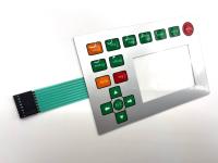 China Screen Printing Touch Screen Switch Silver Conductive Circuit With 2.54MM Pitch for sale