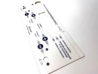 China 3M Rear Adhesive Membrane Keypad With Gradient Printing for sale