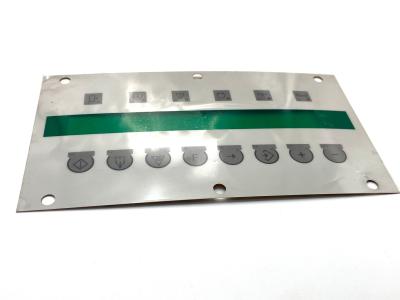 China Solid Printing Customizable Membrane Touch Control Panel For Industrial Electronical Device for sale