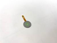 China Thermallyformed Polyester Single Button Membrane Switch For Test Device for sale