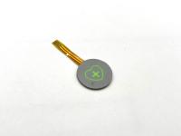 China Thermallyformed Polyester Single Button Membrane Switch For Test Device for sale