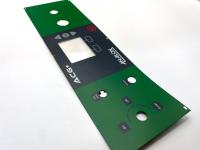 China Custom Prototype LCD Membrane Switch Transparent Window Design For Easy Input for sale