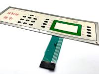 China Custom Legend Printing Membrane Switch With Graphic Overlay And Tactile Snap Domes For Electronical Keyboard Design for sale