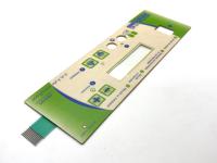 China Embossed LED Membrane Switch With Tactile Indication For Enhanced User Interface And Experience for sale