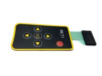 China Customizable Tactile Membrane Switch With Embossing For Tactile Indications And Button Feedback for sale