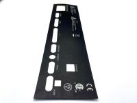 China Custom Graphic Overlay Nameplates for Branding Identification and Safety Labeling in Industrial and Commercial Settings for sale