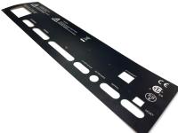 China Industrial Control Panel Graphic Overlay With Tactile Feedback And Custom Embossed Buttons For Easy Operation for sale