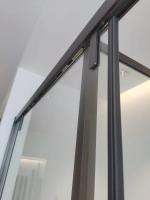 China Stainless Steel Shower Sliding Door Frame Customized Multiple Color for sale