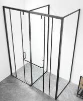 China Stainless Steel Shower Sliding Door Frame Customized Multiple Color for sale