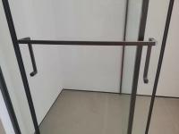 China Stainless Steel Shower Sliding Door Frame Customized Multiple Color for sale