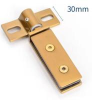 China Anti Abrasion Shower Room Accessories Easy To Install Glass Shower Door Stopper for sale