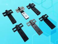 China Anti Abrasion Shower Room Accessories Easy To Install Glass Shower Door Stopper for sale