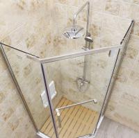 China Anti Abrasion Shower Room Accessories Easy To Install Glass Shower Door Stopper for sale