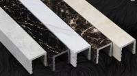 China High Precision Custom Marble Shower Base Corrosion Resistance For Home for sale