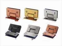 China Copper Custom Frameless Shower Flipper Panel Hinges Two Way Glass To Glass Shower Hinge for sale