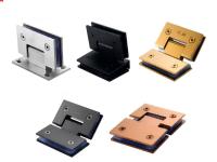 China Copper Custom Frameless Shower Flipper Panel Hinges Two Way Glass To Glass Shower Hinge for sale