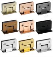 China Copper Custom Frameless Shower Flipper Panel Hinges Two Way Glass To Glass Shower Hinge for sale