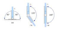 China Copper Custom Frameless Shower Flipper Panel Hinges Two Way Glass To Glass Shower Hinge for sale