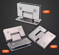 China Long Lasting Stainless Steel Shower Hinge Thickened Wear Resistance for sale