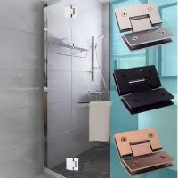 China Long Lasting Stainless Steel Shower Hinge Thickened Wear Resistance for sale