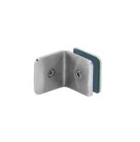 China Bathroom Shower Screen Glass Clamps SUS304 Stainless Steel High Security for sale