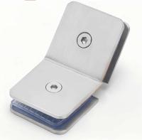 China Bathroom Shower Screen Glass Clamps SUS304 Stainless Steel High Security for sale