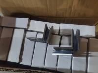 China Cast Stainless Steel Glass Shower Door Clamps Corrosion Protection for sale