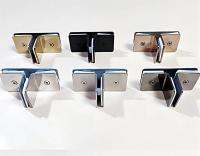 China Three Sided Shower Screen Clamps Erosion Resistant High Strength Stainless Steel for sale