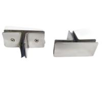 China Three Sided Shower Screen Clamps Erosion Resistant High Strength Stainless Steel for sale