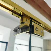 China Casting Brass Shower Door Hinges High Precision Erosion Resistant for sale