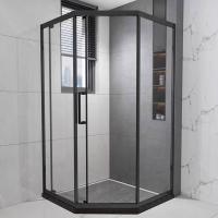 China Erosion Resistant Shower Screen Profile High Precision Shower Glass Frame for sale