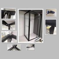 China Erosion Resistant Shower Screen Profile High Precision Shower Glass Frame for sale