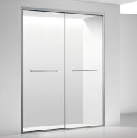 China 304 Material Stainless Steel Profile Shower Room Sliding Door Frame Corrosion Proof for sale