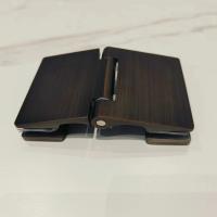 China Stainless Steel Casting Bathroom Glass Door Hinge Erosion Resistant for sale