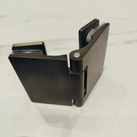 China Stainless Steel Casting Bathroom Glass Door Hinge Erosion Resistant for sale