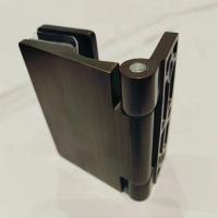 China Stainless Steel Casting Bathroom Glass Door Hinge Erosion Resistant for sale