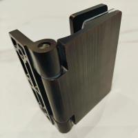 China Stainless Steel Casting Bathroom Glass Door Hinge Erosion Resistant for sale