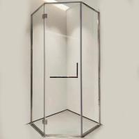China SUS304 Rust Prevention Glass Shower Hinge Thermal Insulation Frameless Glass Hinges for sale