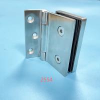 China Cast SUS304 High Precision Glass Door Hinge Surface Finished Glass Shower Hinge for sale