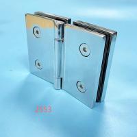 China Cast SUS304 High Precision Glass Door Hinge Surface Finished Glass Shower Hinge for sale