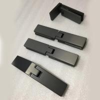 China Easy To Install Glass Shower Hinge Anti Corrosion Glass Shower Door Brackets for sale