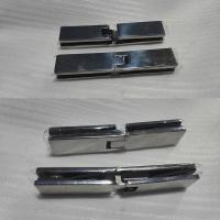 China Easy To Install Glass Shower Hinge Anti Corrosion Glass Shower Door Brackets for sale