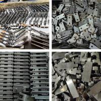 China SUS304 Stainless Steel Casting Bathroom Glass Door Hinges High accuracy for sale