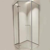 China SUS304 Stainless Steel Casting Bathroom Glass Door Hinges High accuracy for sale