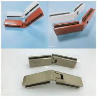 China High Strength Stainless Shower Door Hinges Erosion Resistant Waterproofing for sale