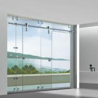 China Sliding Glass Shower Door Rollers SUS304 Material For Office And Hotel for sale